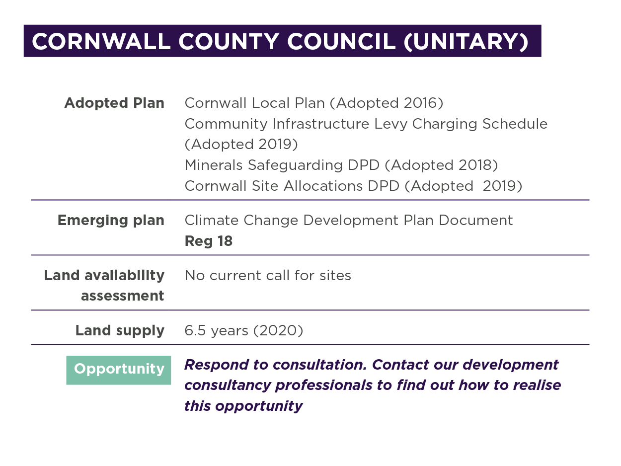 Cornwall Council Planning