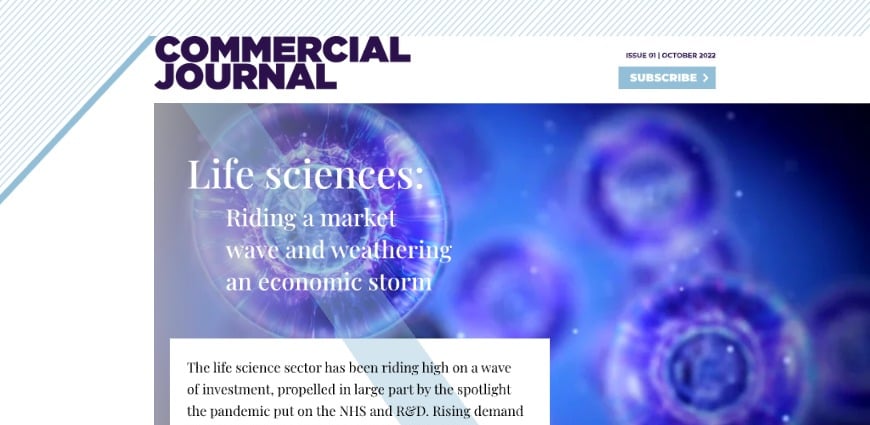 Commercial Journal Life sciences