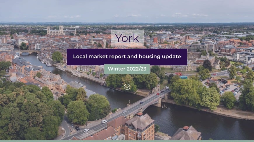 York: Local market report and housing update, Winter 2022/23