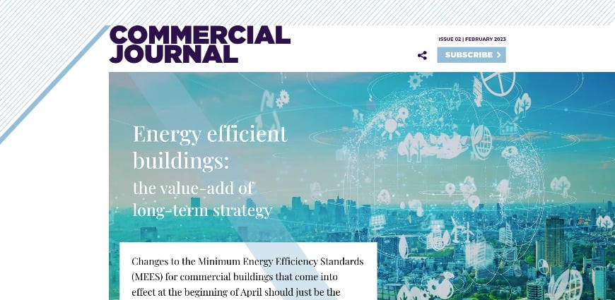 Commercial Journal MEES Sustainability, MEES, EPC, regulations, green ...