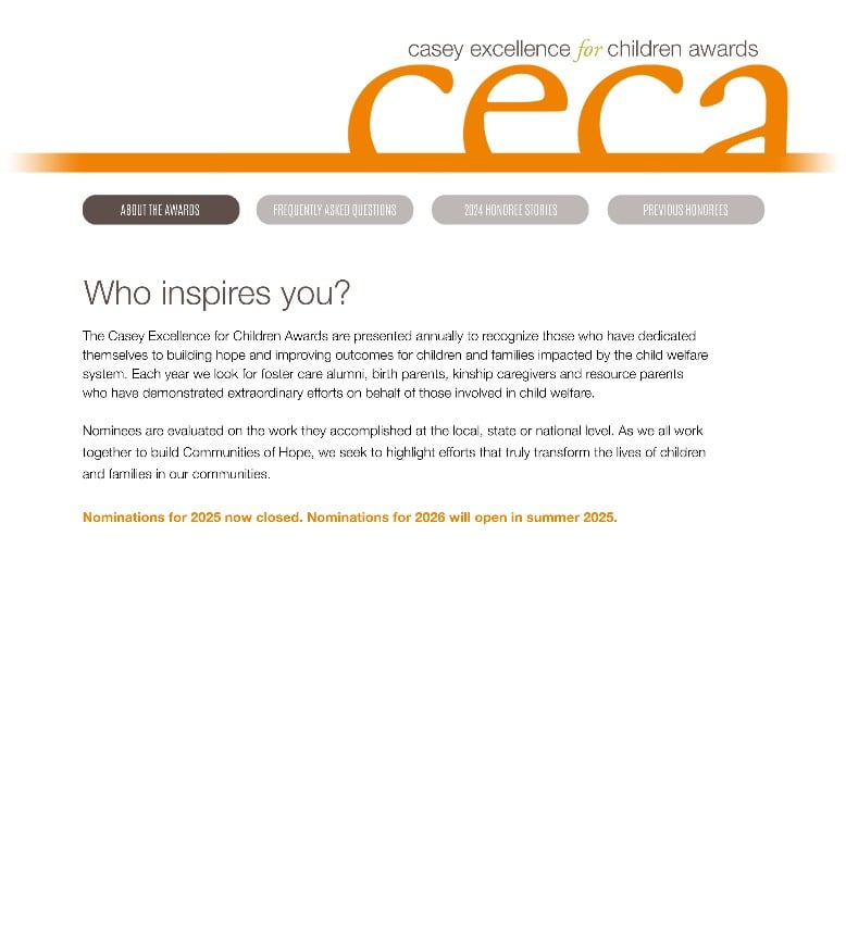 CECA Microsite - 2025