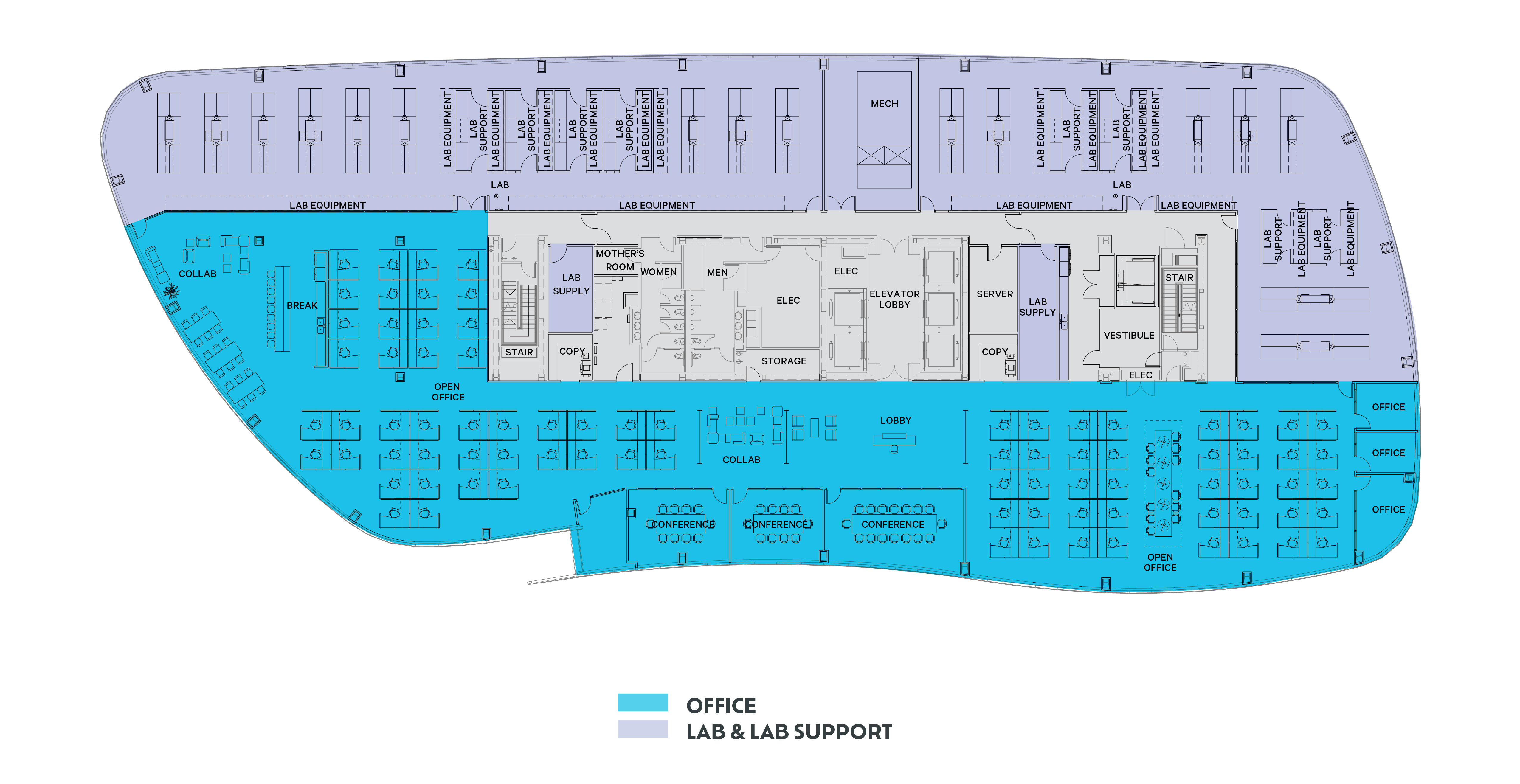 Ventas Stacking Plan