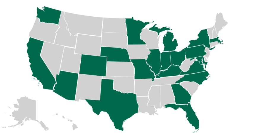 Federal Interactive Map (Links Open in NEW Window)