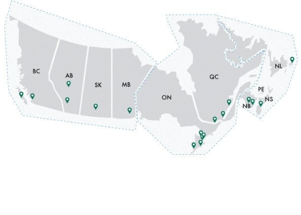 Canada Property Tax Services Location Map Canada Property Tax Services ...