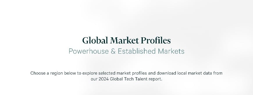 Global Tech Talent Hero Ceros Map