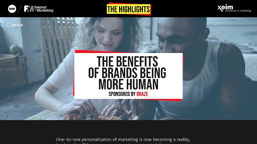 The benefits of brands being more human The benefits of brands being ...