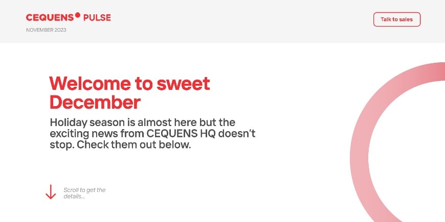 CEQUENS Pulse – November