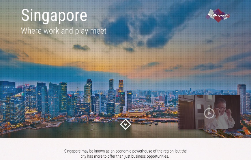 Bloomberg Singapore Interactive Infographic