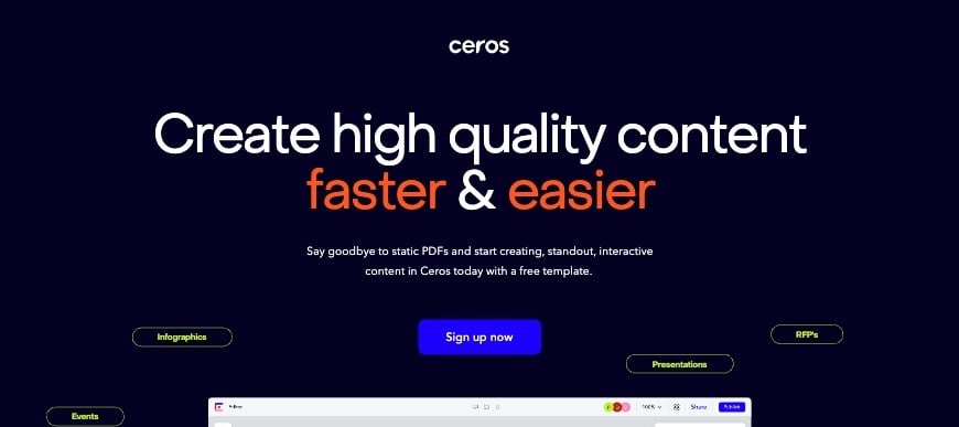Try Ceros Editor for Free