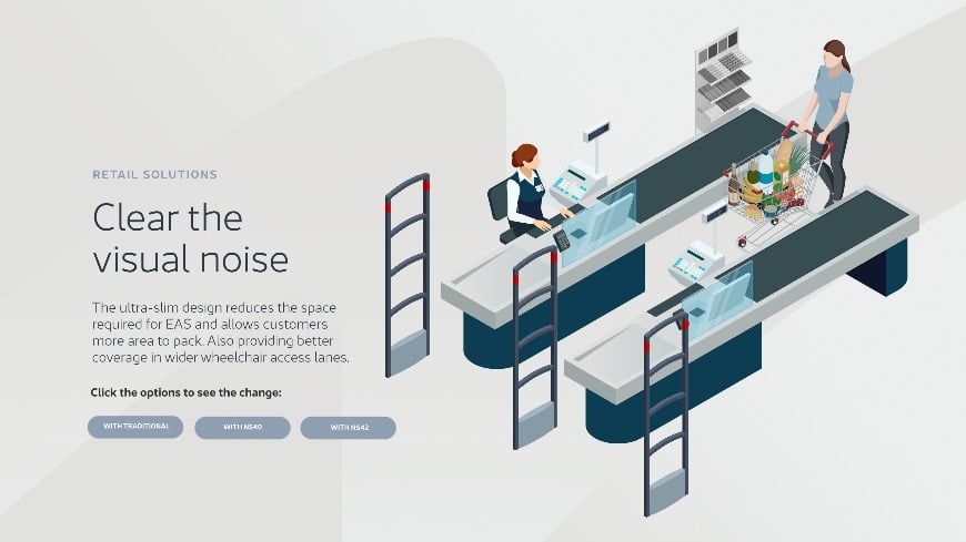 NS40 NS42 interactive page element