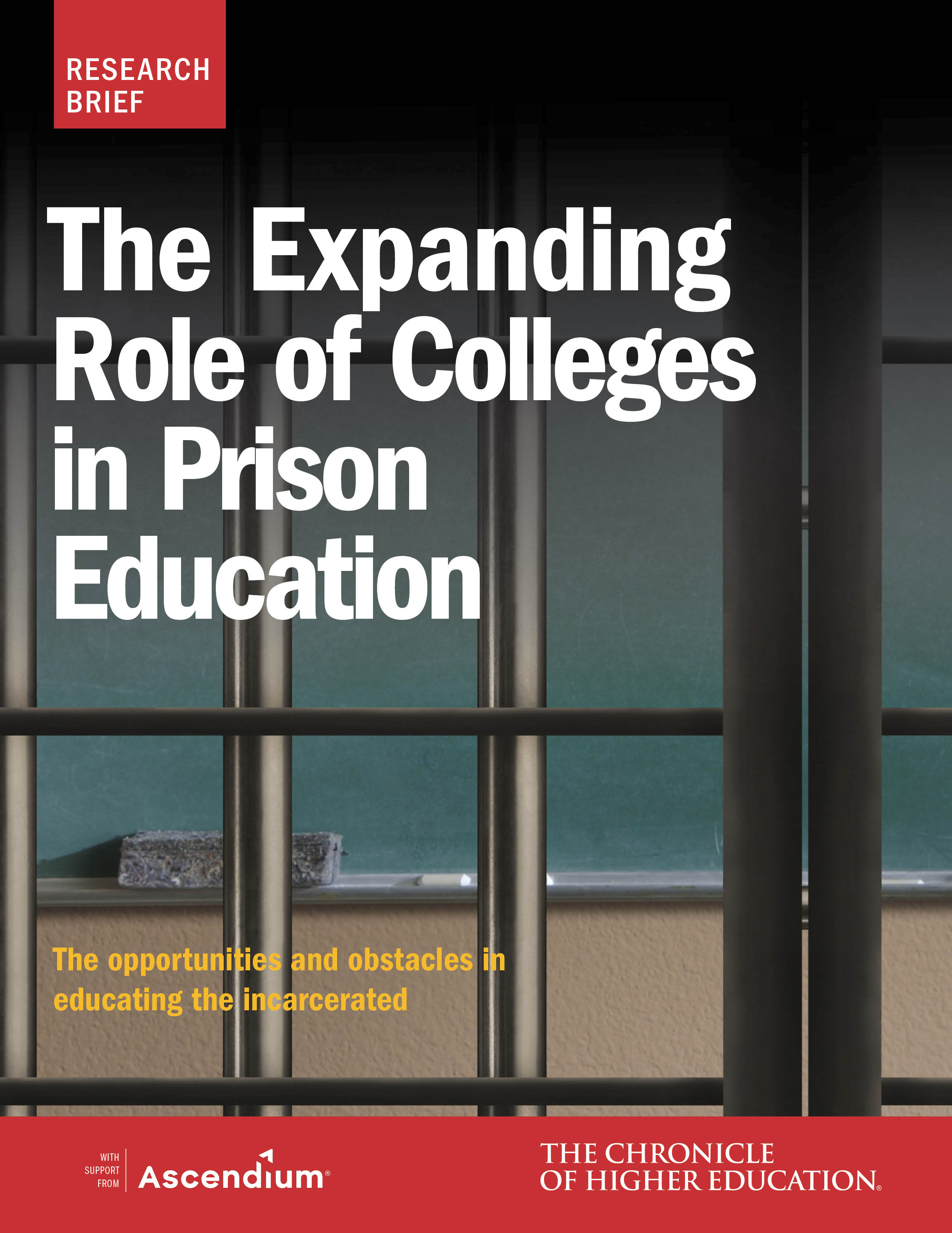 The Expanding Role of Colleges in Prison Education