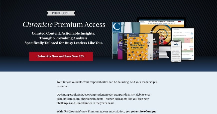 Acquisition - Chronicle Premium Subscription