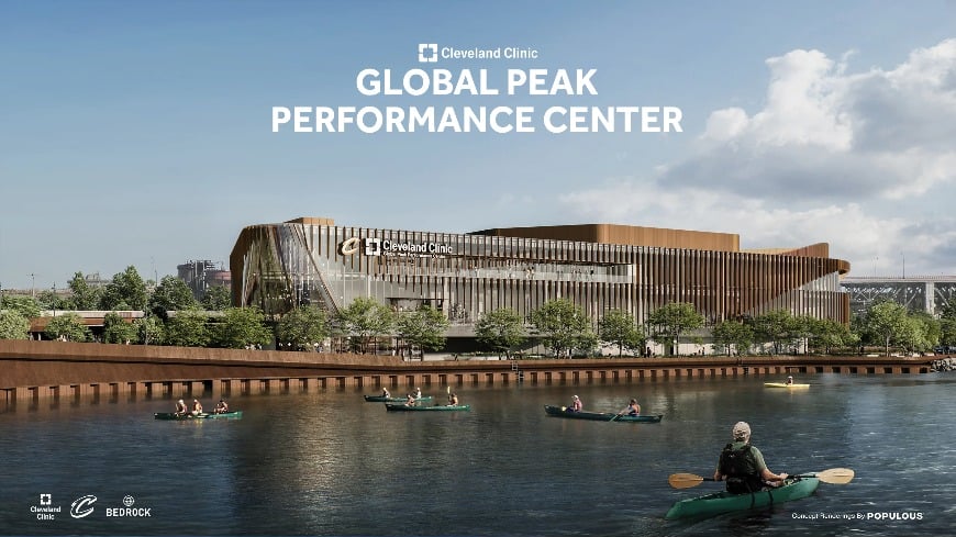 Project Eagle Cleveland Cavaliers Cleveland Clinic Bedrock Global Peak ...