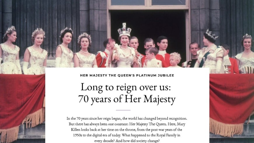 Platinum Jubilee A timeline of the Queen's reign