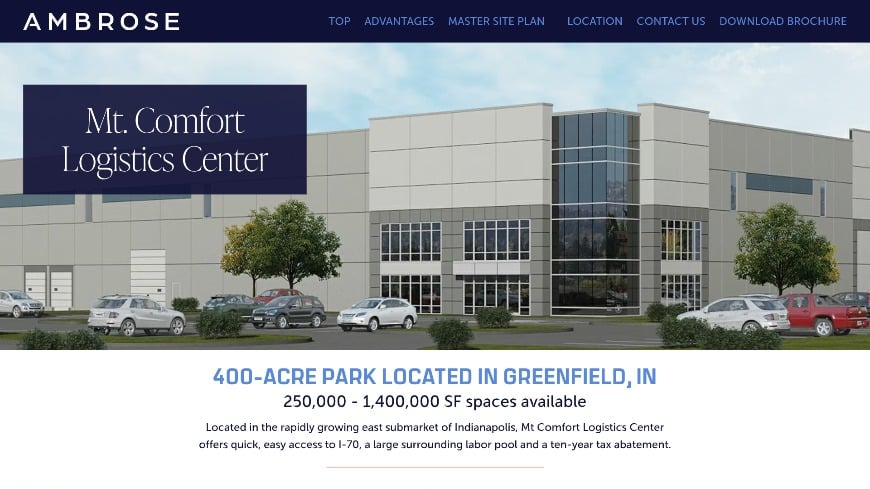 Mt. Comfort Logistics Center Mt. Comfort Logistics Center