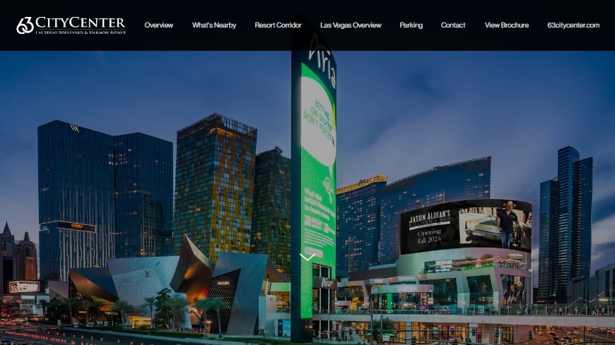 63 CityCenter Be at the center of it all