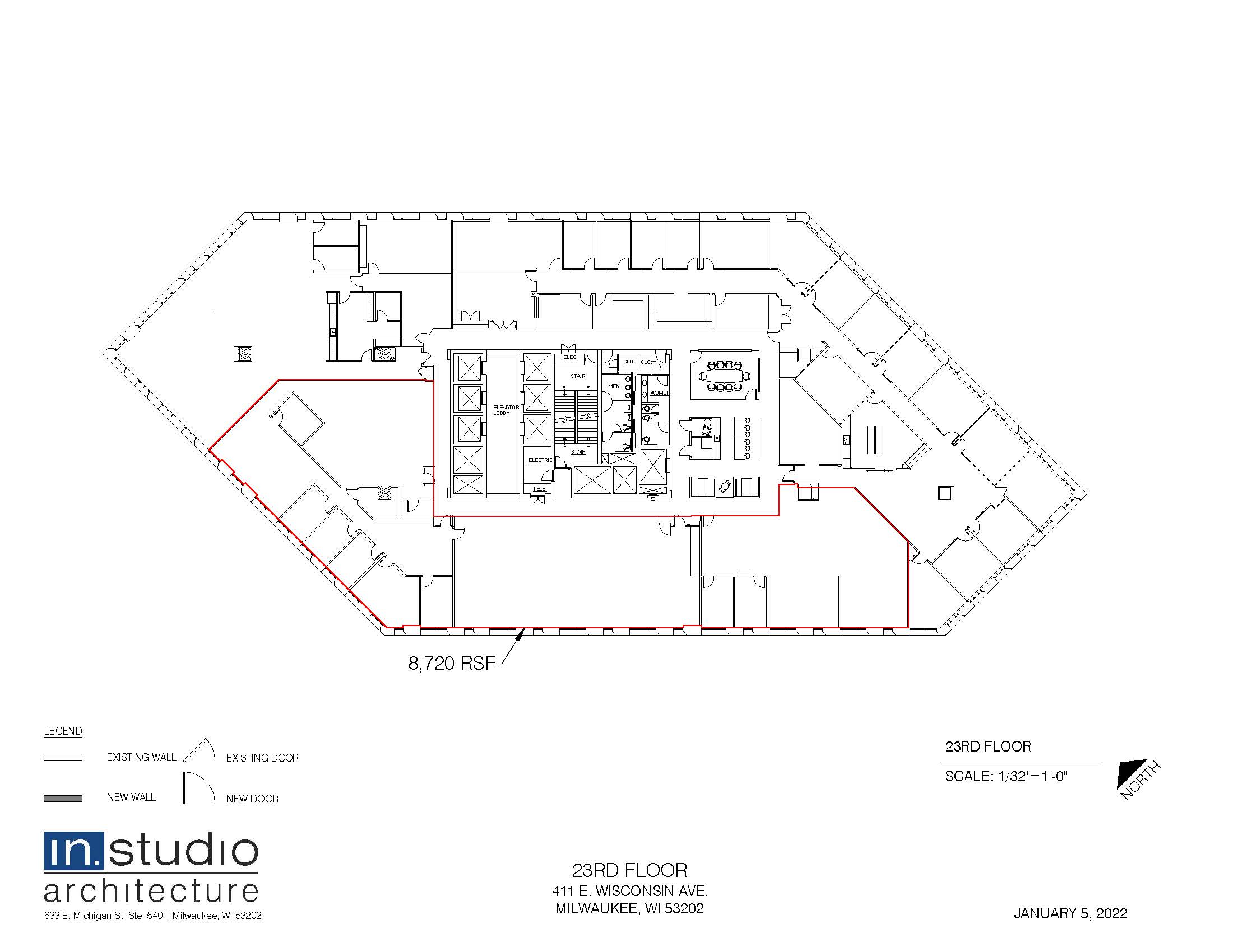 411 E Wisconsin Avenue - Stacking Plan