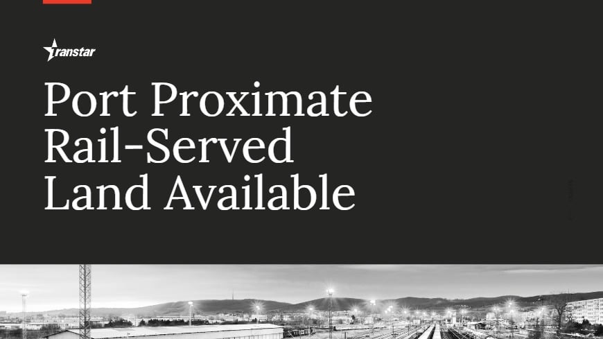 Transtar 1000 Acres of Rail Served Land for Lease in Lone Star Texas