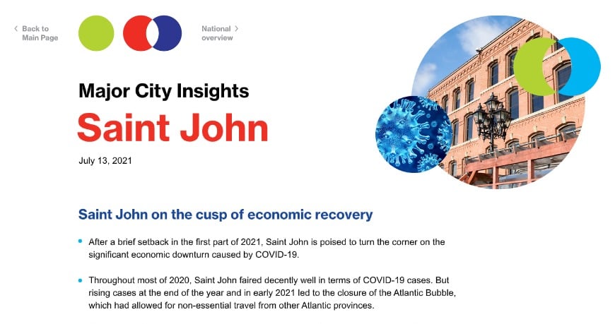 Major City Insights: Saint John major city insights, saint john, new ...