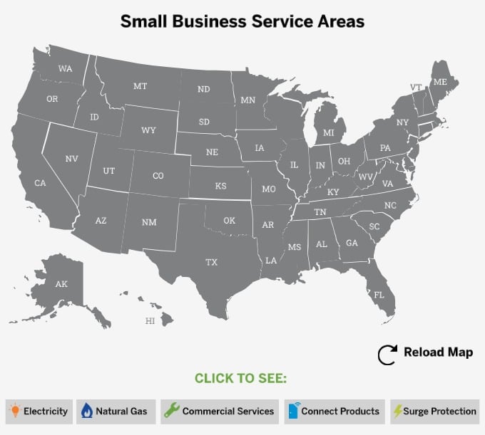 SMB Service States (for your small biz page)