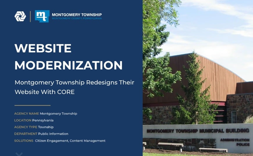 CORE Case Study | Montgomery Township
