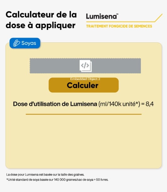 FRENCH Lumisena Calculator