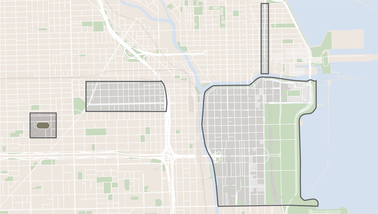 Kaart Van Wijken In Chicago In 2024