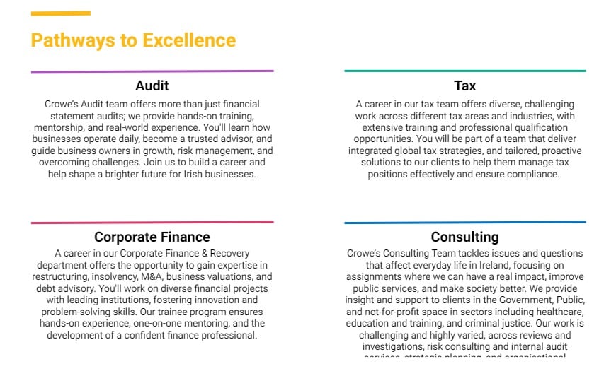 Pathways to Excellence