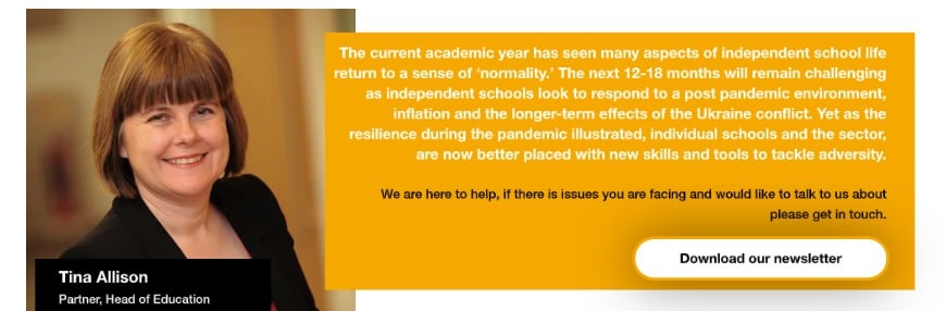 Tina Allison - Schools hub intro spring 2022