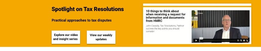 Tax Resolutions spotlight Manufacturing keeping you on track banner