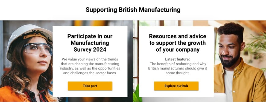 Supporting British Manufacturing Copy