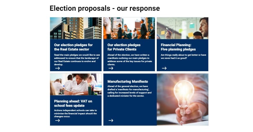 Election priorities and recommendations Copy