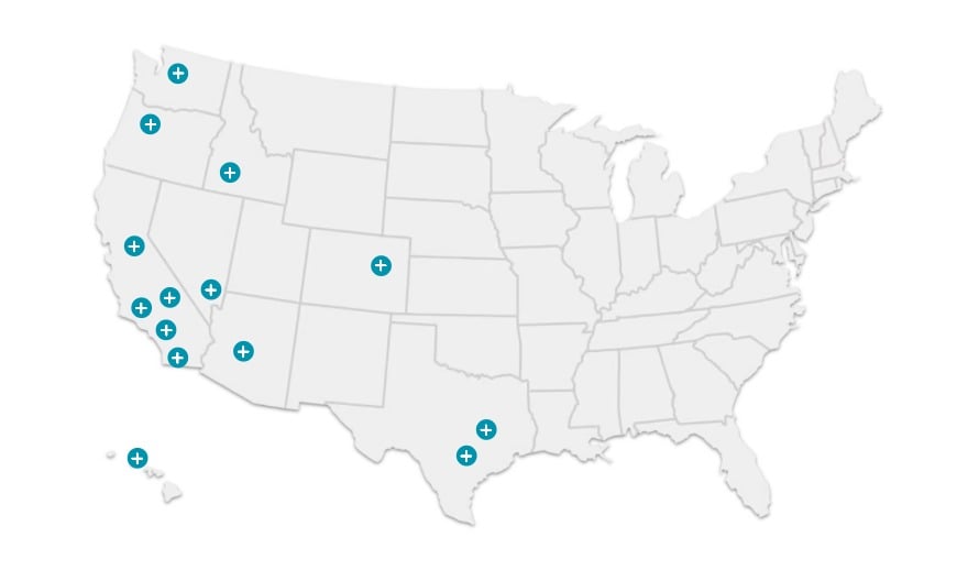 Americas broker maps project