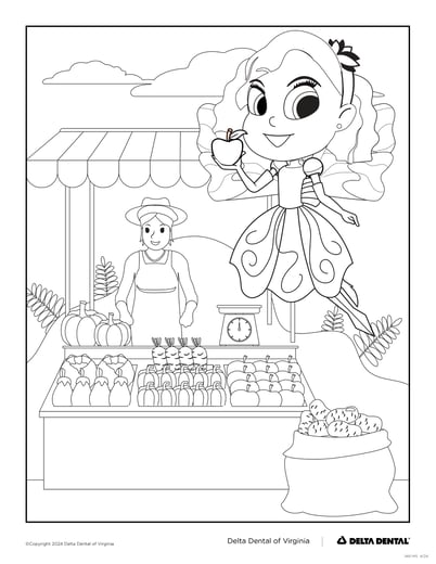 butterbean cafe coloring pages