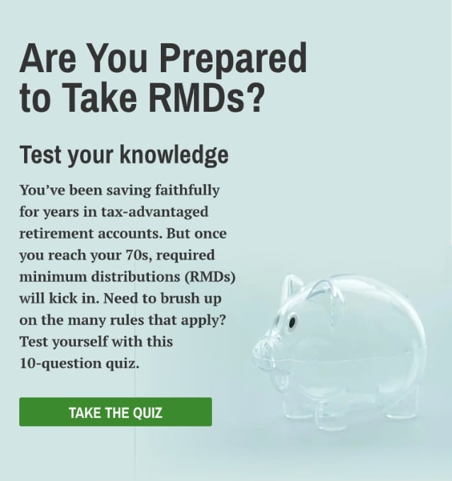 Kiplinger | Fidelity | RMD Quiz