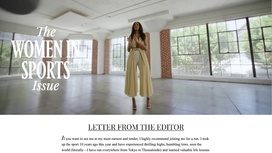 The Women In Sports Issue