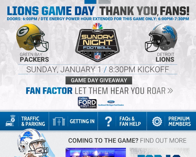 Gameday Guide Packers
