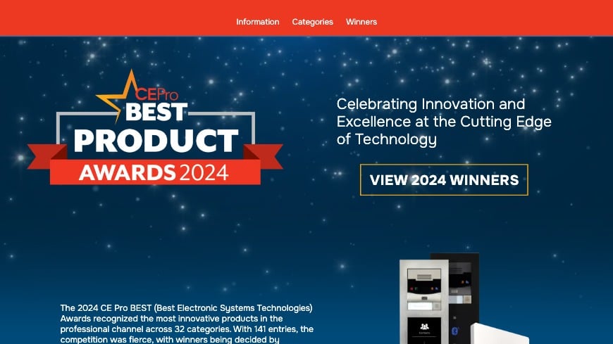 CEPro BEST Awards 2024