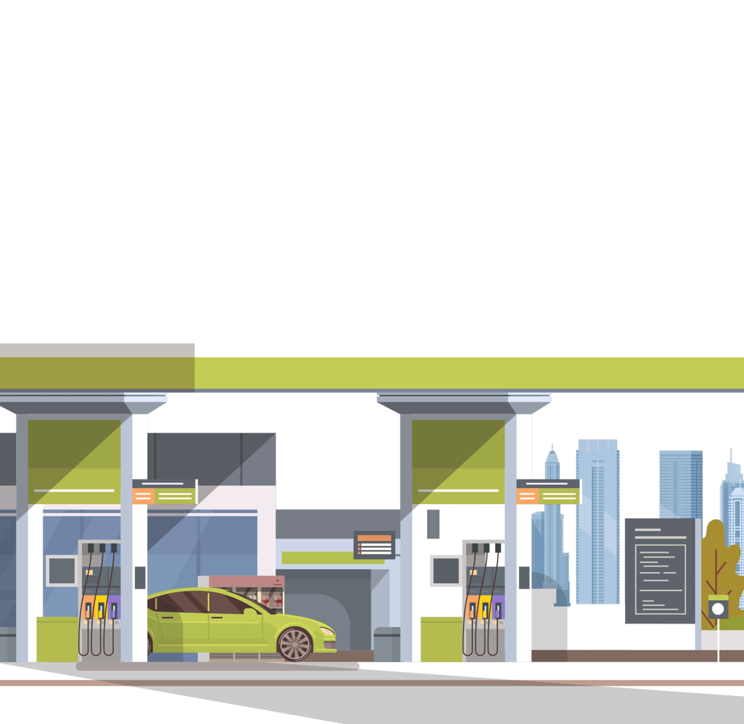 Lsi Gas Canopy Fixtures 100 277V/347V Square Shape Gas Station Garage