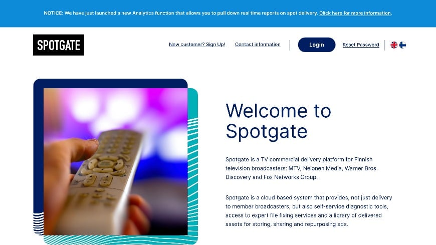 Spotgate Landing Page Oct 26, 2022