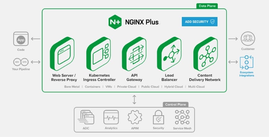 NGINX Plus diagram
