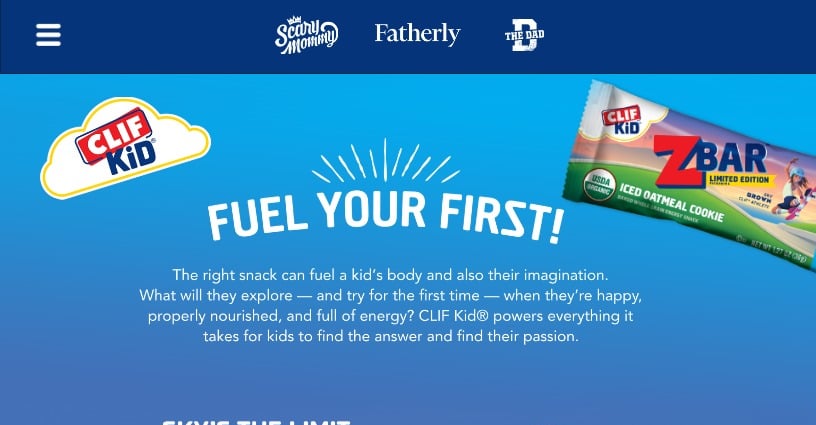 Fuel Your First With CLIF Kid®