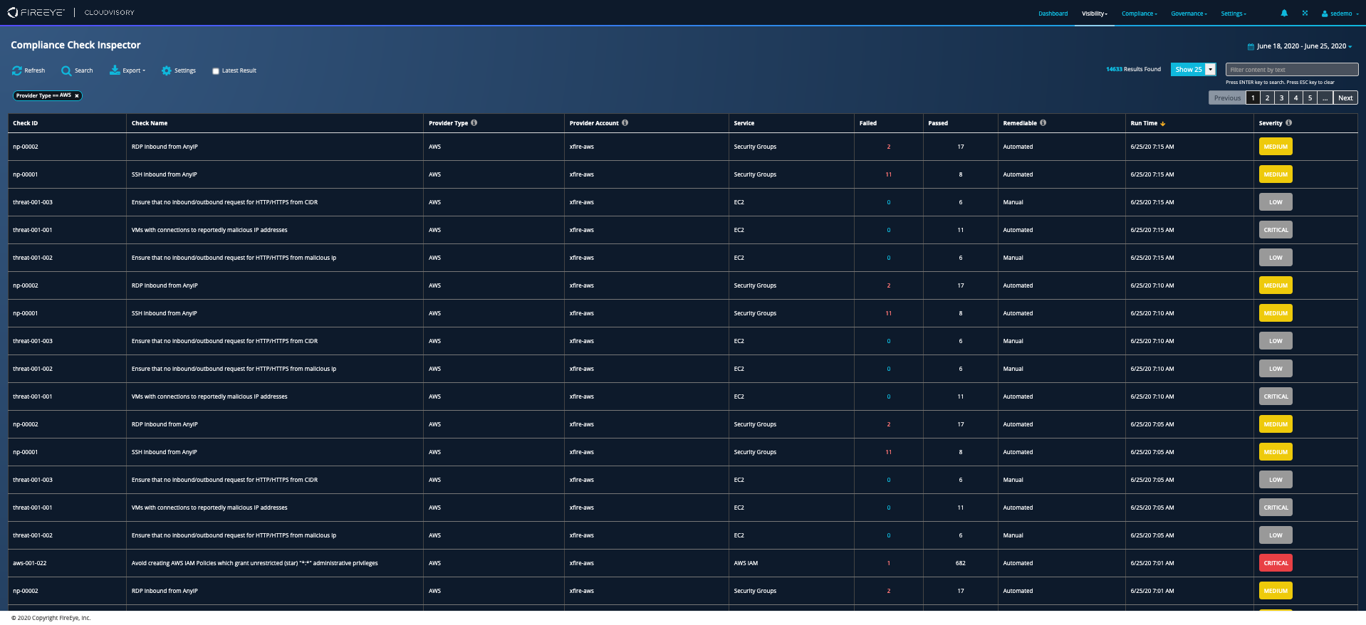 Cloudvisory Tour Cloudvisory, FireEye, Security, FireEye Cloudvisory