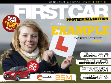 First Car Provisional driving learning instructor provisional licence ...