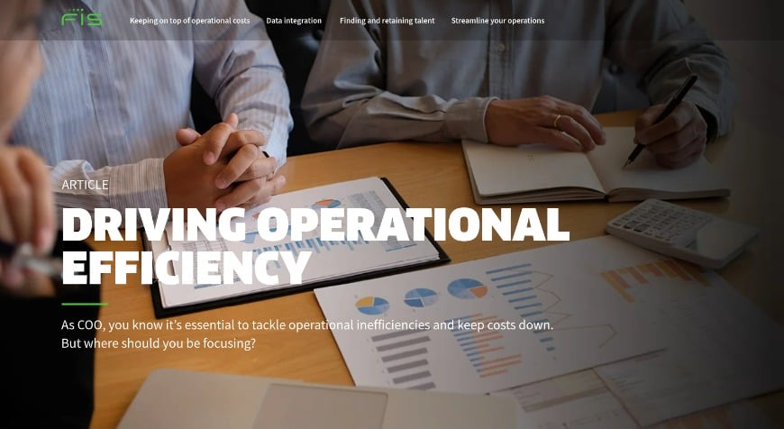 COO Operational Effectiveness Article