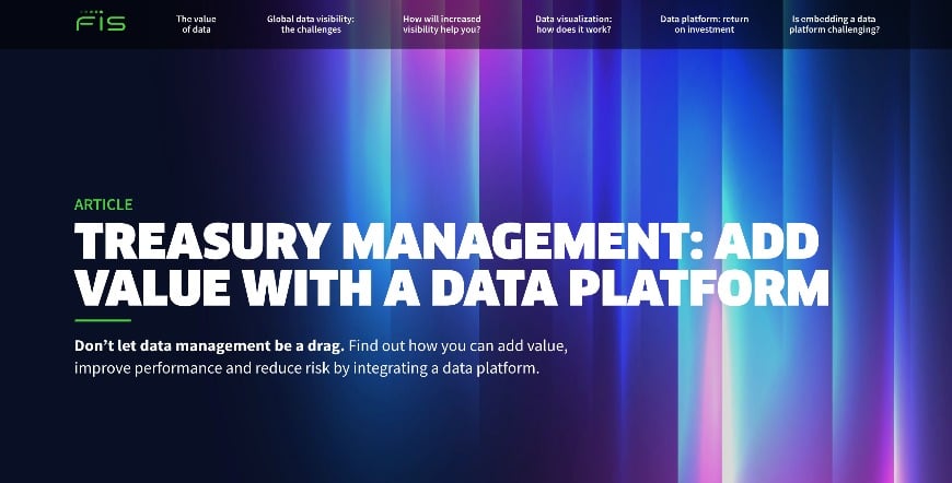 Immersive Article Treasury Management Data Platform