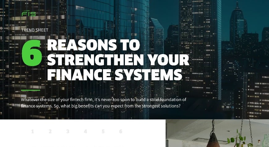 6 Reasons to Strengthen Your Finance Systems