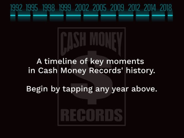 Cash Money Timeline v4