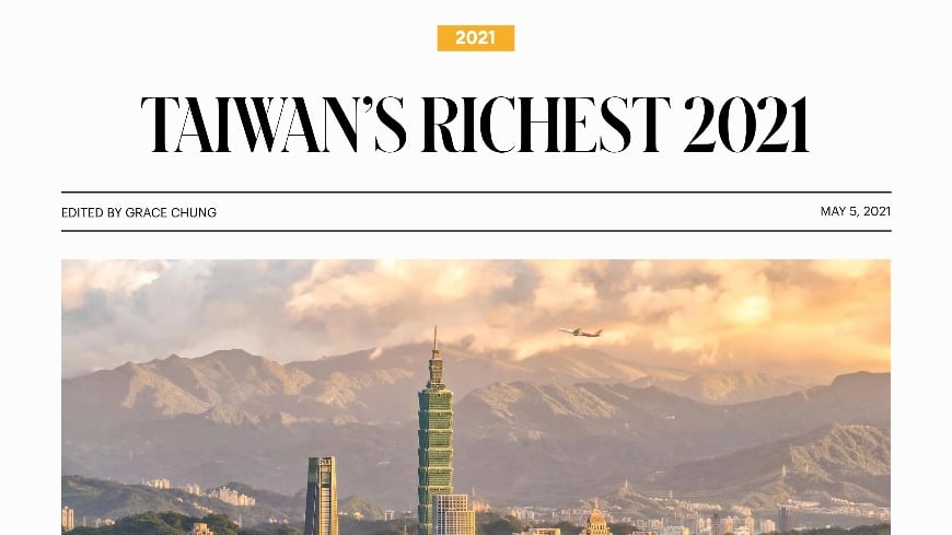 TAIWAN's Richest 2021 Copy