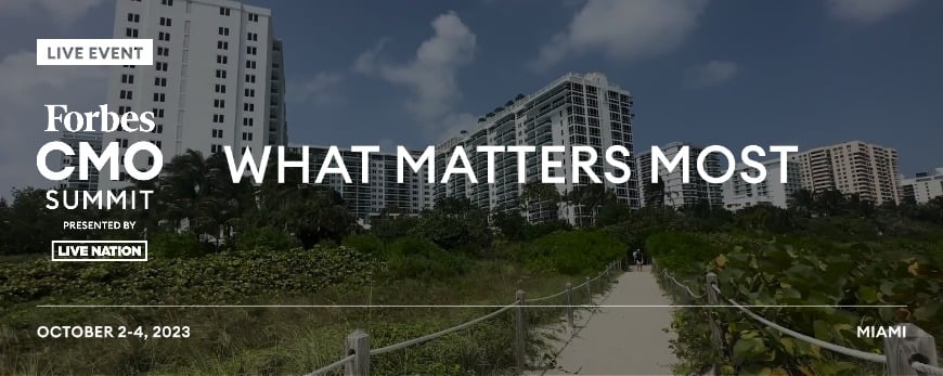 2023 CMO Summit – Header Desktop